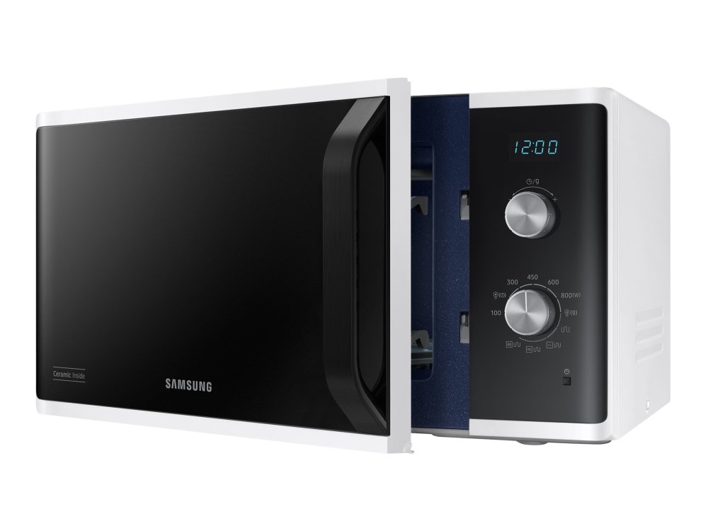 Samsung Mg23k3614aw Mikrobølgeovn Med Grill 23 Liter 800 W Hvit » Best ...