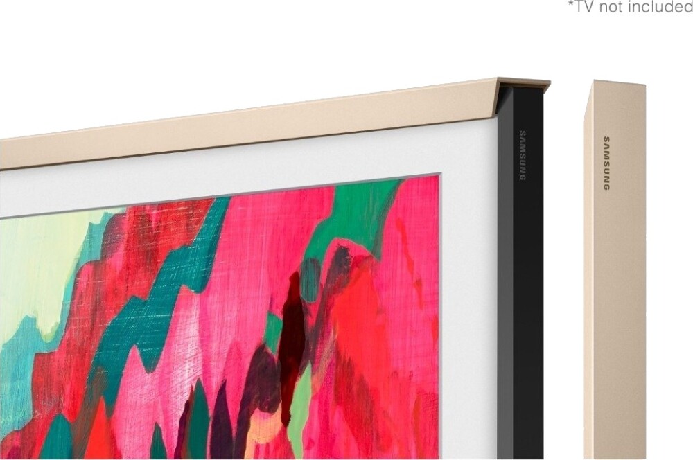 Samsung The Frame Pro 2025 / The Frame 2021 2025 75" ramme Sand Gold ...