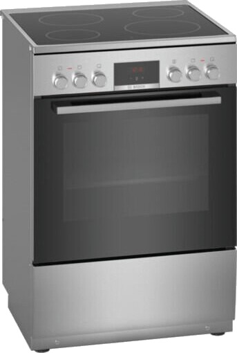 Bosch HKN31A050U Keramisk Komfyr 60 cm med Selvrens og Varmluft Grå ...
