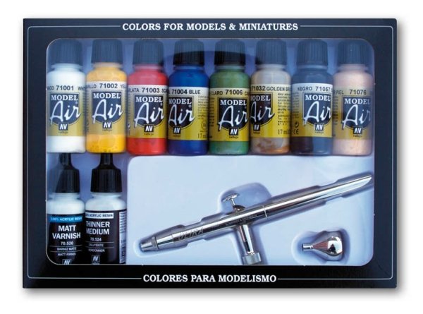 Vallejo Vallejo: Model Air - Airbrush + Basic Colors 10X 17 Mm » Best ...