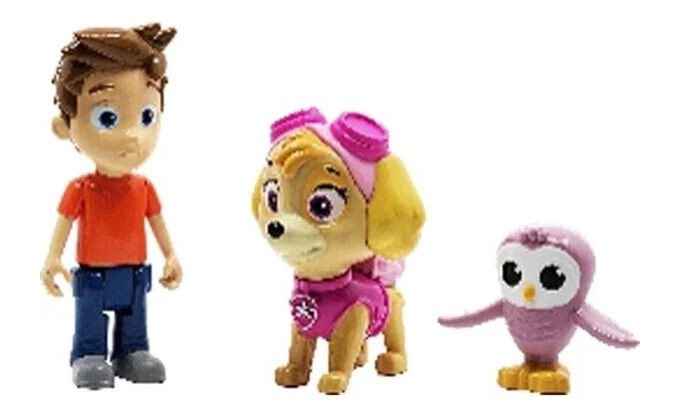 Paw Patrol Skye Figuren Lekesett med Alex og Ugle » Best Pris på ...