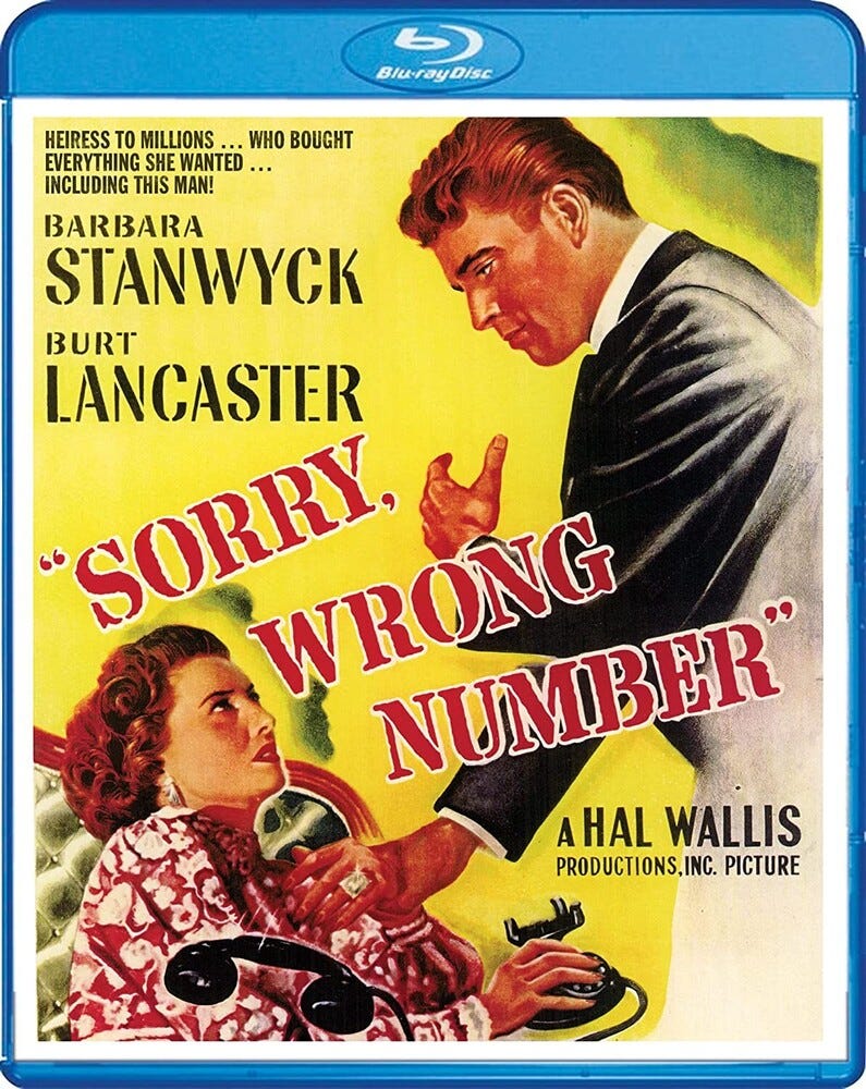 Sorry Wrong Number (1948) Bluray » Best Pris på Prisradar.no