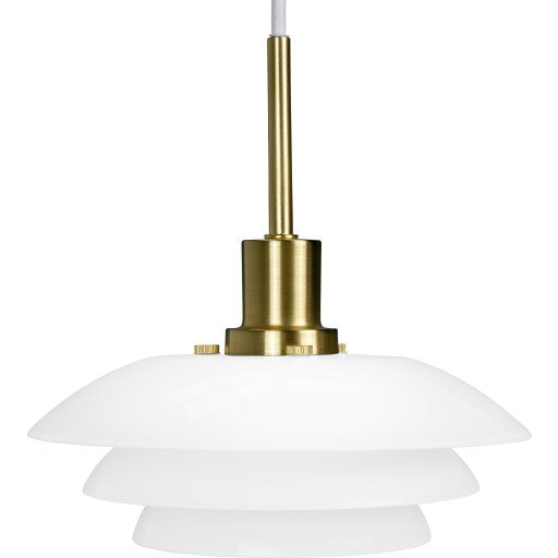 Dyberg Larsen DL20 takpendel - Messing/Opal glass » Best Pris på ...