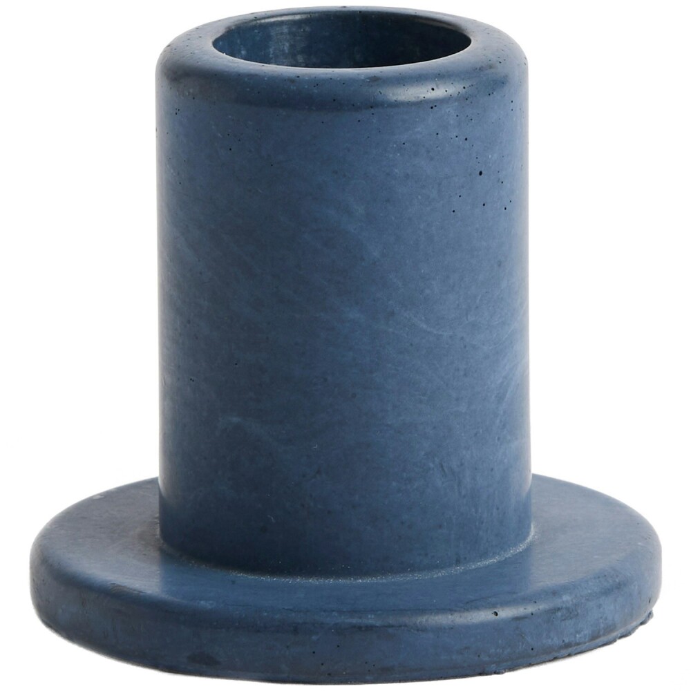 Hay Tube lysestake betong matt finish Midnight Blue » Best Pris på ...