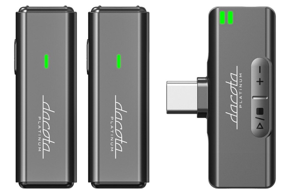 Dacota Platinum trådløst Lavalier-mikrofonsystem, USB-C, svart » Best ...