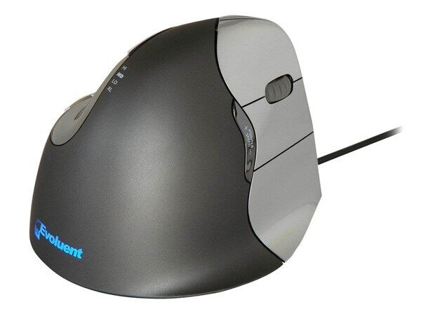Evoluent VerticalMouse 4 Ergonomisk Kablet Mus med Laser for ...