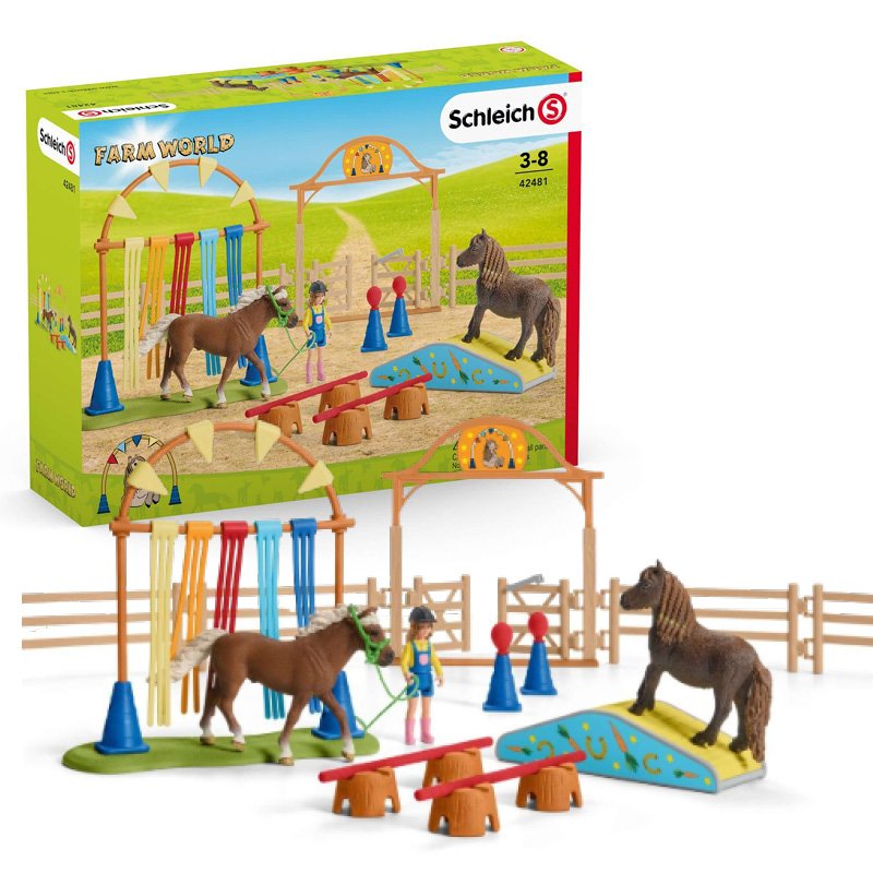 Schleich Pony Agility Trening Lekesett for Barn fra 3 år » Best Pris på ...