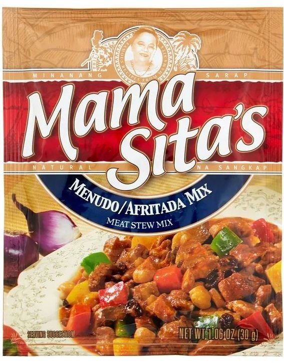 Mama Sitas Menudo/Afritada Meat Stew Mix 30 gram Filipinsk » Best Pris ...