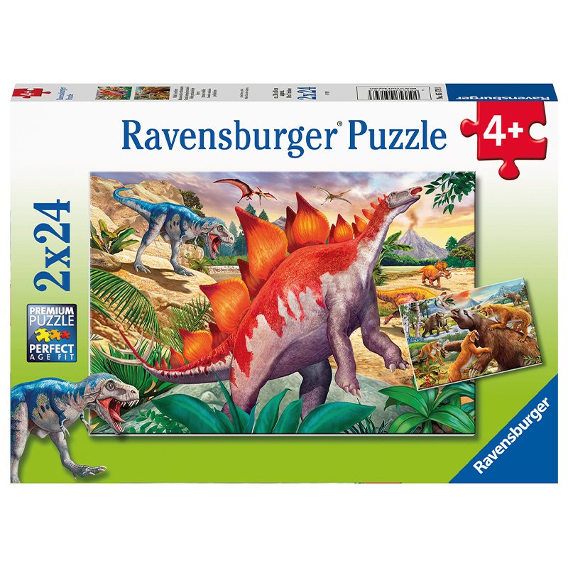Ravensburger Jurassic Wildlife 2x24p » Best Pris på Prisradar.no
