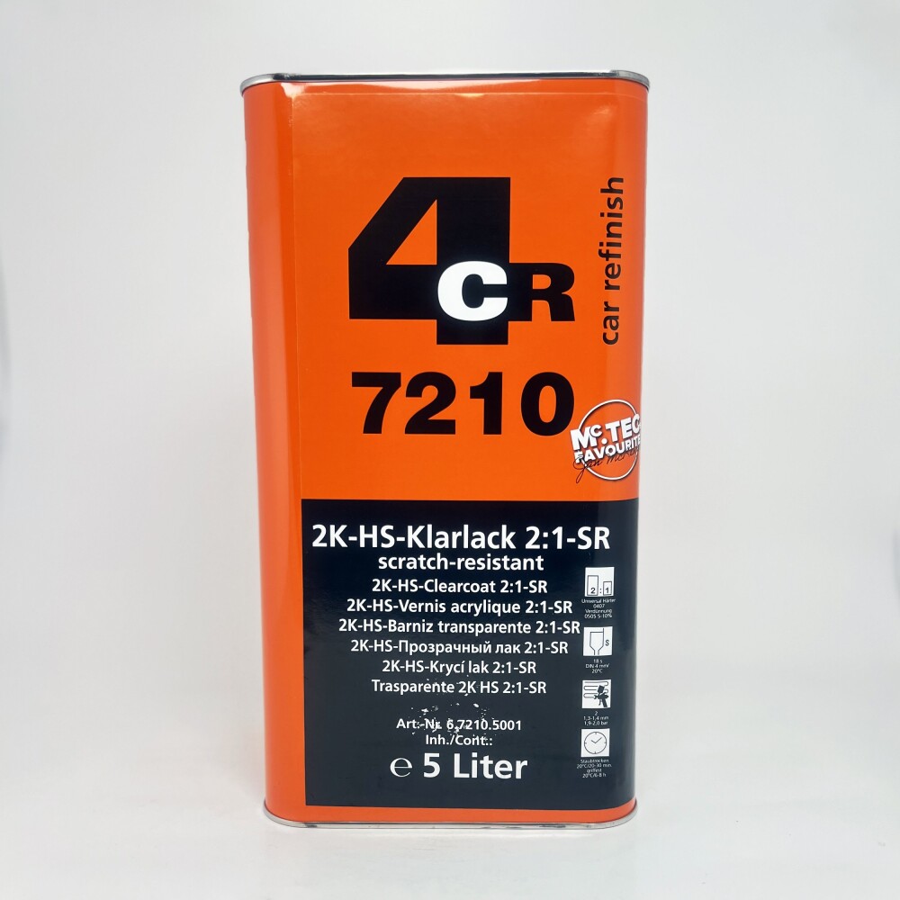 4CR 2K 7210 Klarlakk 5 liter » Best Pris på Prisradar.no