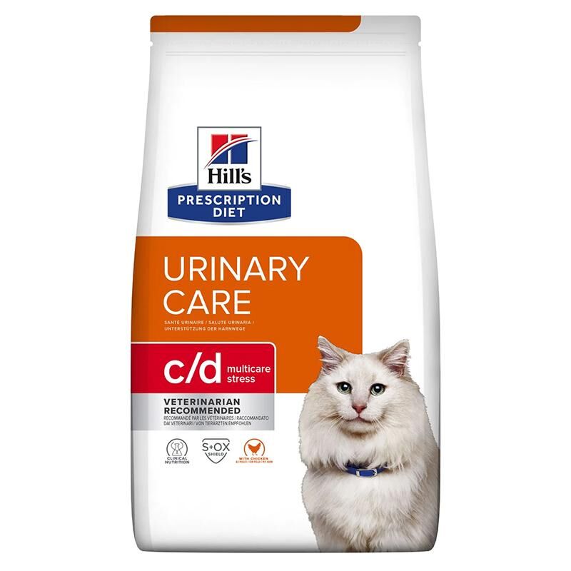 Hill's Prescription Diet C/D Multicare Stress kattemat med kylling 1,5 ...