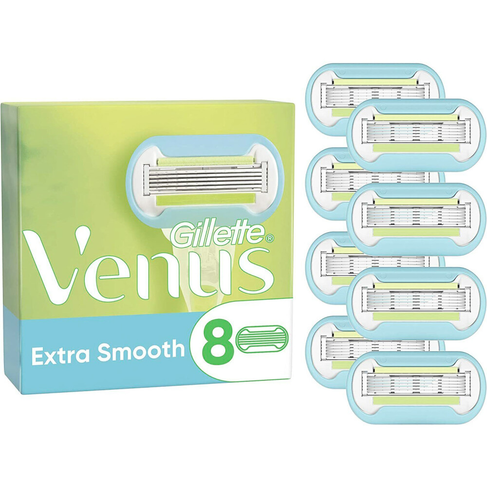 Gillette Venus Extra Smooth 8-pk. Barberblader » Best Pris på Prisradar.no