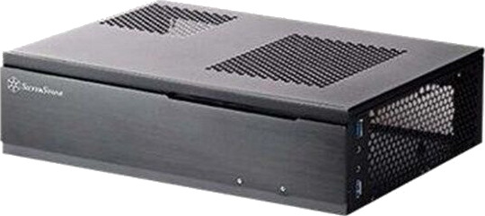 SilverStone MILO ML06 Desktop slimline - Svart » Best Pris på Prisradar.no