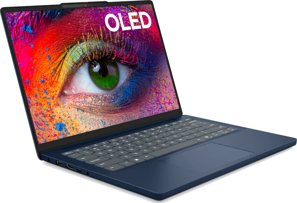 Lenovo IdeaPad Slim 3 14IRH10 (I5/8/512 GB) 14" bærbar PC, Cosmic blue ...
