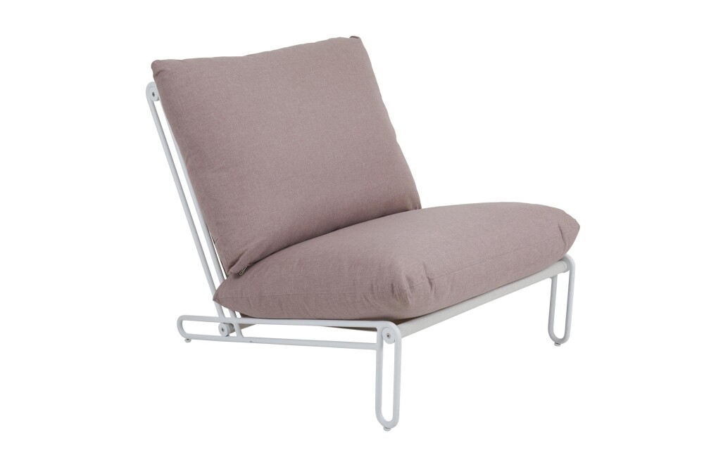 Brafab Blixt lounge modul Hvit med rosa pute Lenestol Hvit » Best Pris ...